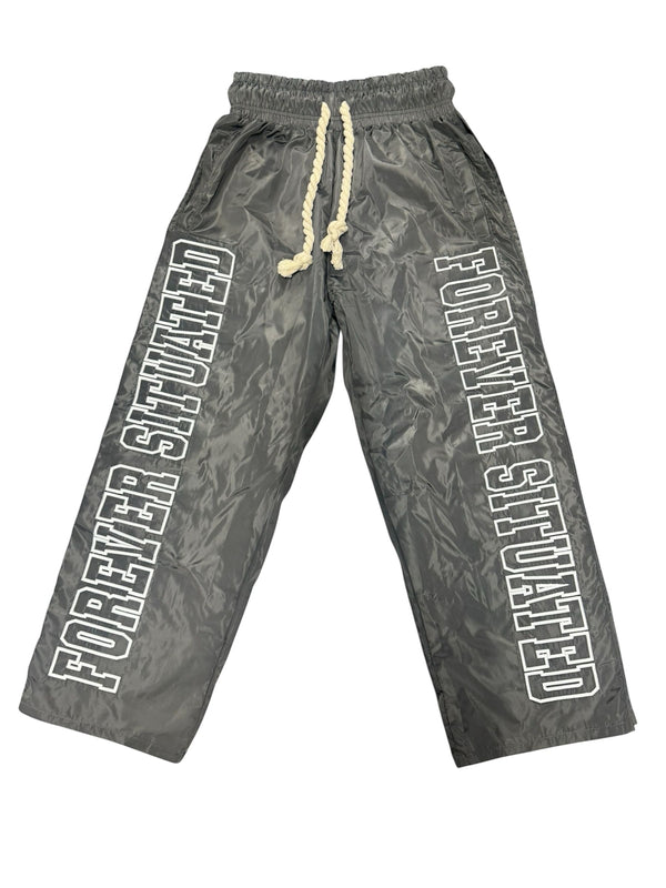 Home Products Forever Situated FSNYLONGR Nylon Track Pants